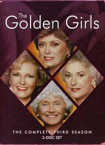 GOLDEN GIRLS COMPLETE Third Season 3pc 1986 US Import NTS Region 1 DVD ...