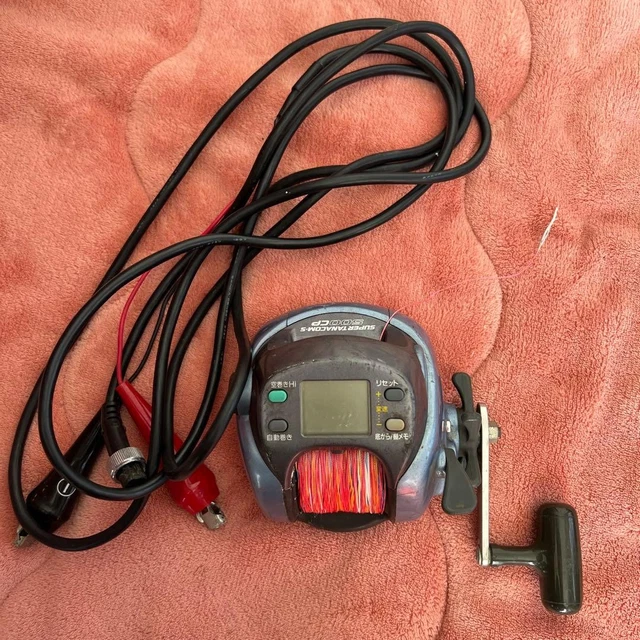 DAIWA SUPER TANACOM S 500CP Electric Reel Power Cord £116.11 - PicClick UK