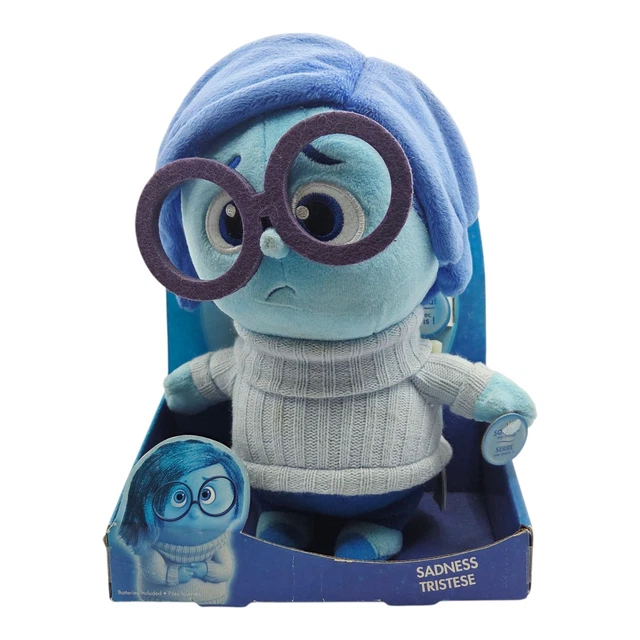DISNEY PIXAR INSIDE Out - SADNESS Plush Talking Toy from TOMY - With ...