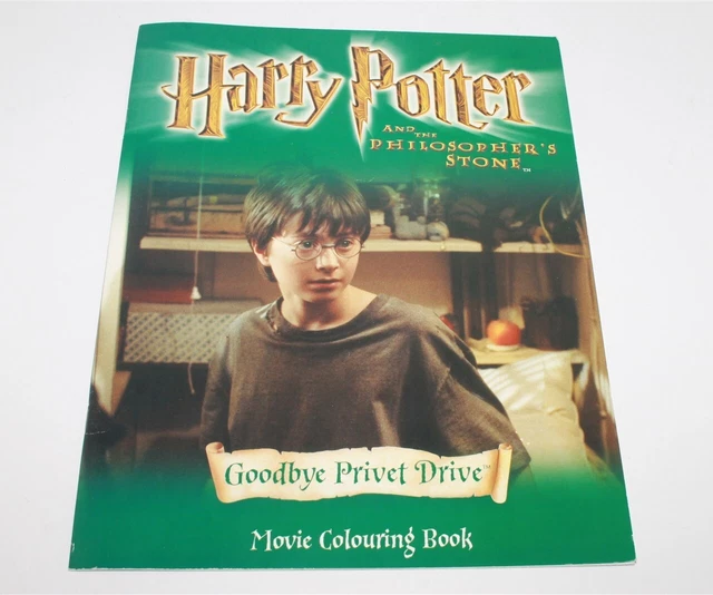 HARRY POTTER AND the Philosopher's Stone Goodbye Privet Drive Colouring ...