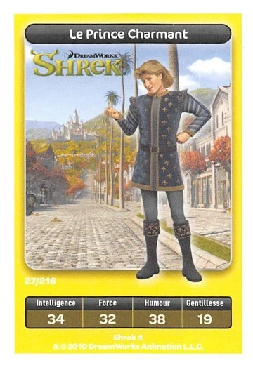 DREAMWORKS - SHREK - Prince Charming Crossroads Card #27 $4.59 ...