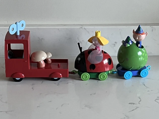 BEN & HOLLY’S Little Kingdom Elf Delivery Truck + Pull Along Gaston ...
