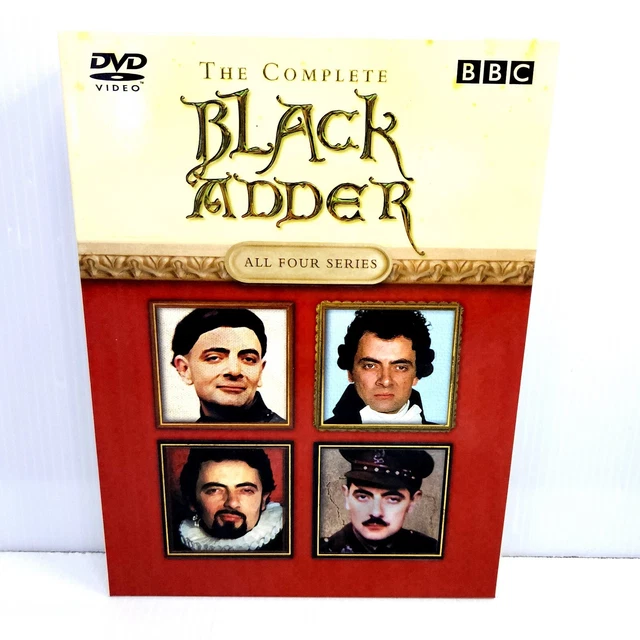 THE COMPLETE BLACK Adder - All Four Series (DVD PAL Region 4) 1 2 3 4 £ ...
