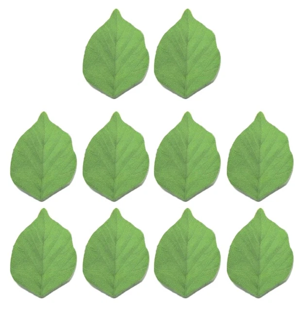 LEAF SHAPED NOTES Pocket Notepads Reminder on Book Fridges Computer ...