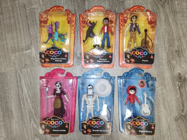 DISNEY PIXAR 6& Coco Mattel Figure Set Of 6 Factory Sealed Imelda ...