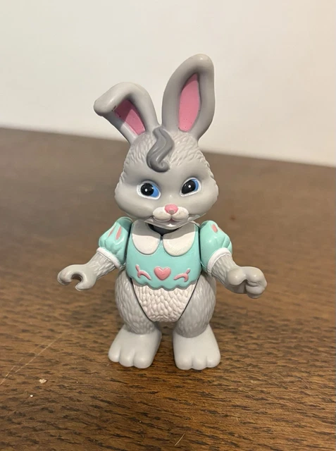 VINTAGE FISHER PRICE Play Hide-away Hollow Treehouse Baby Bunny Rabbit ...