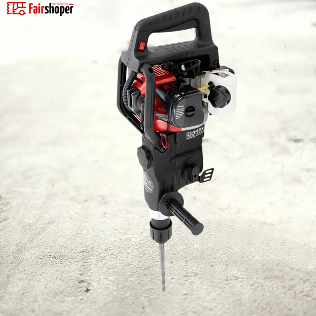 HEAVY DUTY PETROL Demolition Jack Hammer Drill Concrete Breaker 2 ...