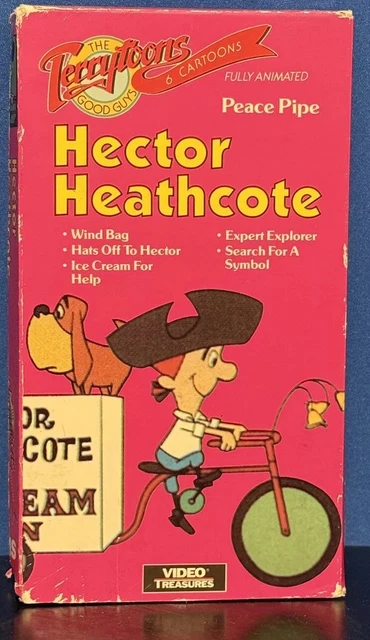 HECTOR HEATHCOTE CARTOON VHS Vintage Cartoon Network £10.01 - PicClick UK