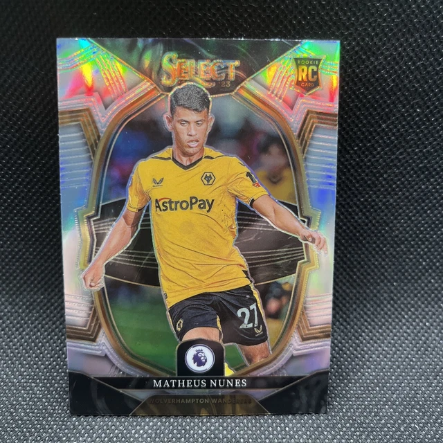 2022-23 SELECT EPL MATHEUS NUNES RC ROOKIE TERRACE LEVEL #99 SILVER ...