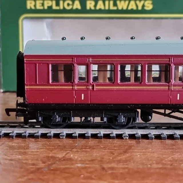 REPLICA RAILWAYS 12202 OO BR LMS CK Corridor Coach M3541M Maroon Boxed ...