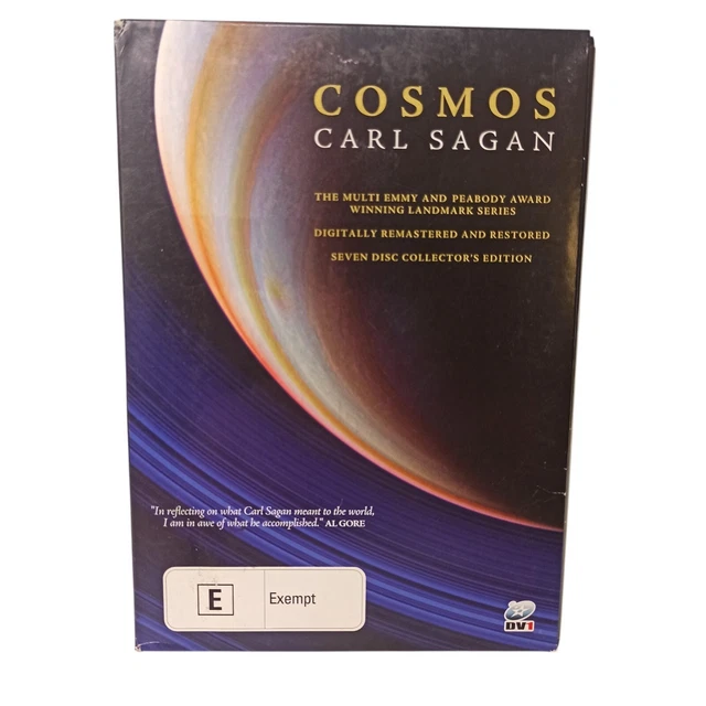 COSMOS DVD MINI-SERIES Carl Sagan Documentary Science Technology Space R4 VGC $34.95 - PicClick AU