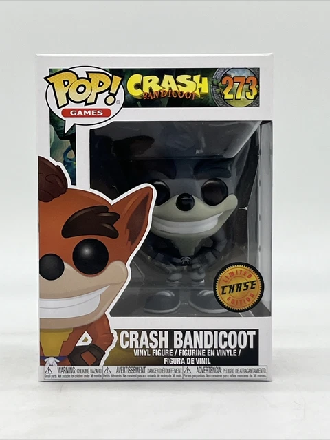 FUNKO POP! GAMES Crash Bandicoot #273 Limited Chase con protezione pop ...