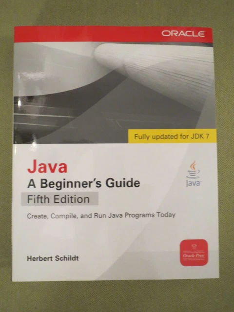 JAVA A BEGINNERS Guide, 5th Edition, by Herbert Schildt **BRAND NEW ...