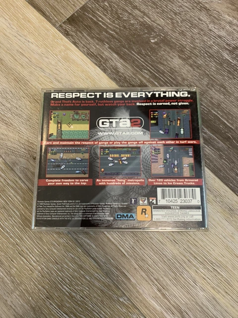 GTA 2 GRAND Theft Auto Sony PlayStation 1 PSOne PS1 Greatest Hits ...