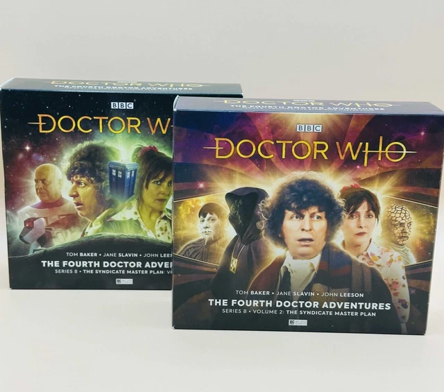 DOCTOR WHO - The Fourth Doctor Adventures Series 8 Volumes 1 & 2 CD ...