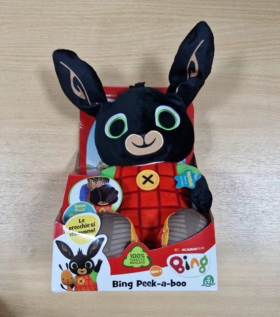 GIOCHI PREZIOSI BING Plush 28cm Interactive Italian Speaker with 20 ...