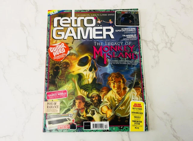 RETRO GAMER MAGAZINE - The Legacy Of Monkey Island - Issue 212 £10.99 ...