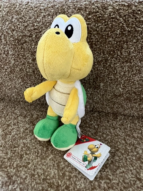 SUPER MARIO KOOPA Troopa Turtle Plush Soft Toy, with Tag, Official ...