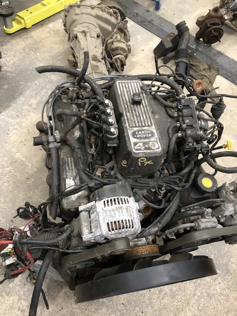RANGE ROVER P38 4.0V8 Engine And Gearbox 1997 132k Complete With LPG ...
