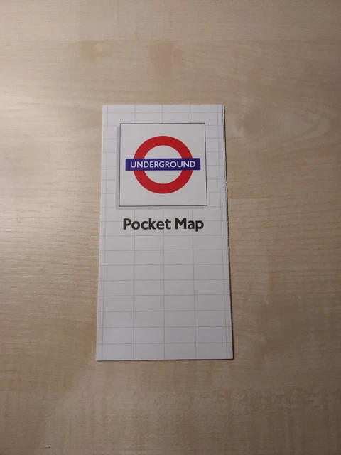 NO.4 1986 LONDON Underground Tube Map Pocket Diagram £21.47 - PicClick UK