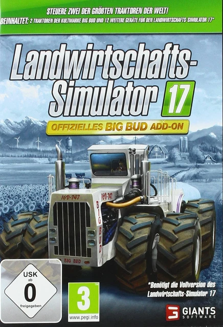 LANDWIRTSCHAFTS-SIMULATOR 17: OFFIZIELLES Big Bud Add-On PC Big Bud (PC ...