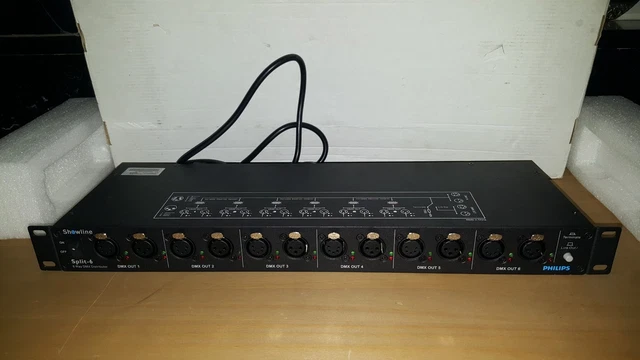 PHILIPS SHOWLINE SPLIT-6 répartiteur DMX 6 voies EUR 25,00 - PicClick FR