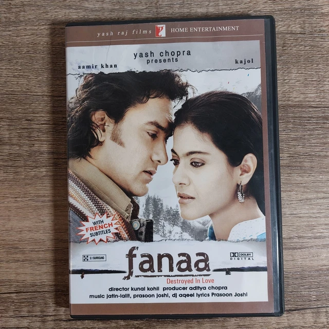 FANAA [DVD, 2006] Aamir Khan, Kajol Devgan | Romantic Action Thriller | Hindi £4.99 - PicClick UK