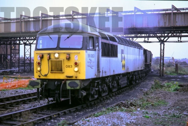 35MM SLIDE BR British Railways Diesel Loco Class 56 56083 1992 Original ...