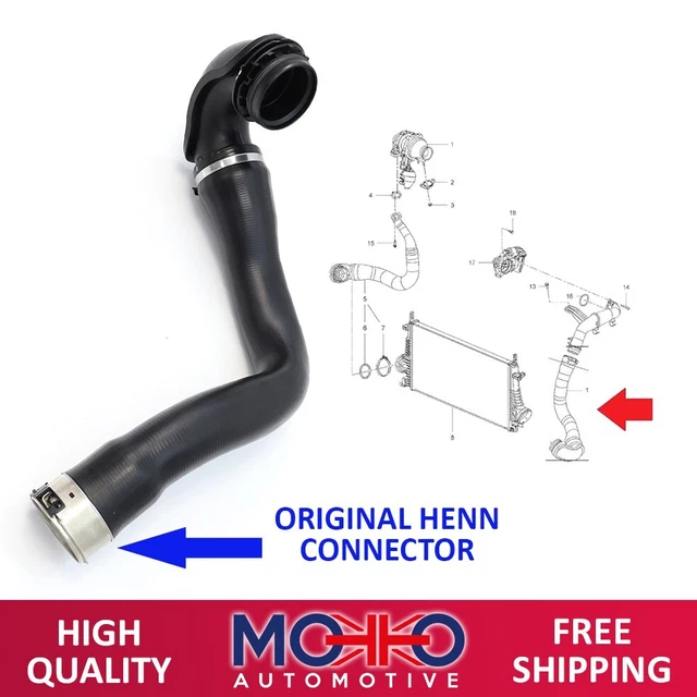 TURBO INTERCOOLER HOSE Pipe For Opel Vauxhall Insignia 2.0 Cdti ...