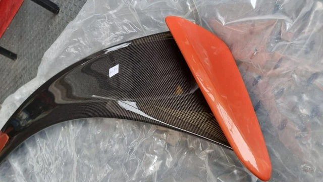 NEW GENUINE JAGUAR F Type SVR Carbon Fibre rear Spoiler kit Coupe ...