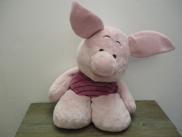 VERY SOFT FLOPPY 15"/38cm Disney PIGLET Plush Toy With Weighted Beanie ...
