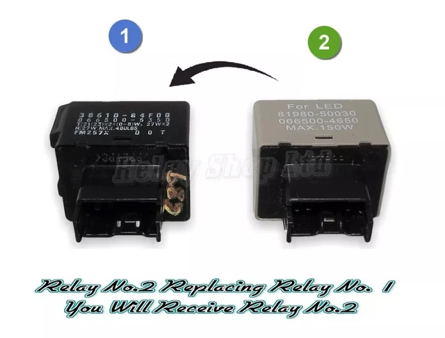 SUZUKI TURN SIGNAL Flasher (Replacement) Relay 38610-84F00 066500-5350 ...