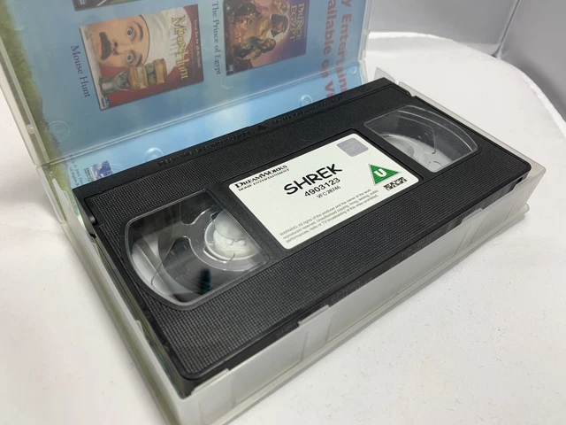 ORIGINAL SHREK MOVIE VHS Video & Bonus Footage 2001 £3.99 - PicClick UK