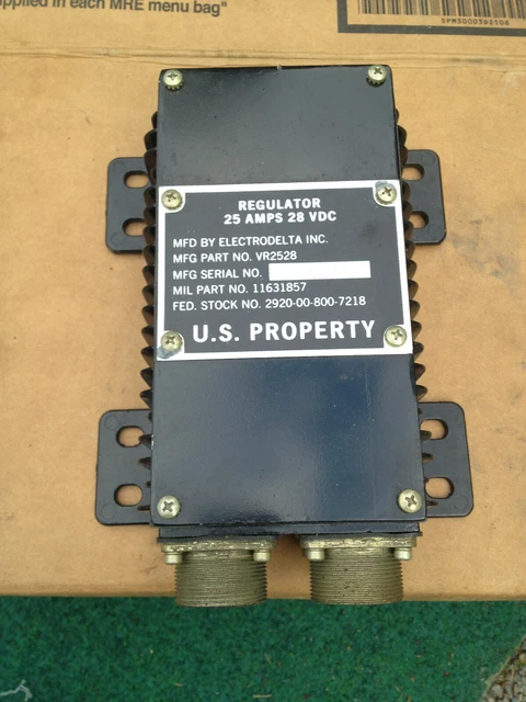 M151 VOLTAGE REGULATOR US Army NOS Ford Mutt M38A1 EUR 215,00 - PicClick FR