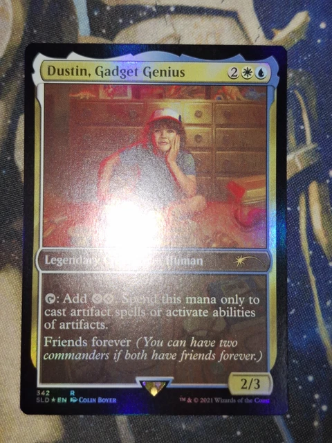 DUSTIN GADGET GENIUS FOIL 342 Magic Gathering MTG Secret Lair $14.99 ...