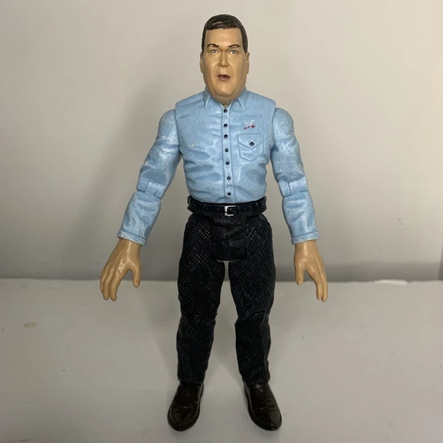 WWE JIM ROSS Wrestling Figure-Ruthless Aggression-JAKKS-Commentator ...