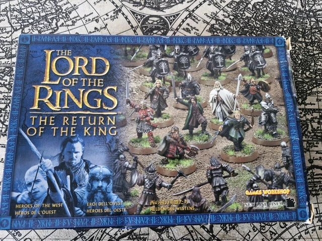 DER HERR DER Ringe tabletop Helden des Westen Games Workshop Box EUR 40 ...