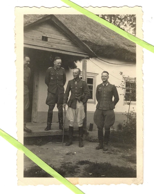 FOTO GENERAL HOERNLEIN Eichenlaub Ärmelband "GD" General Hochbaum ...