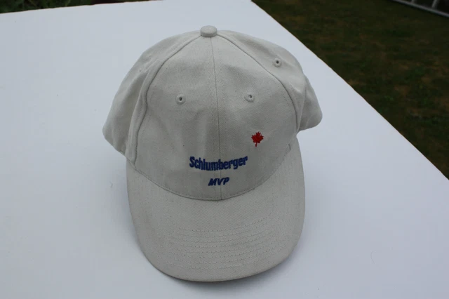 BALL CAP HAT - Schlumberger Canada MVP Top Safety District 2004 Oil Gas ...