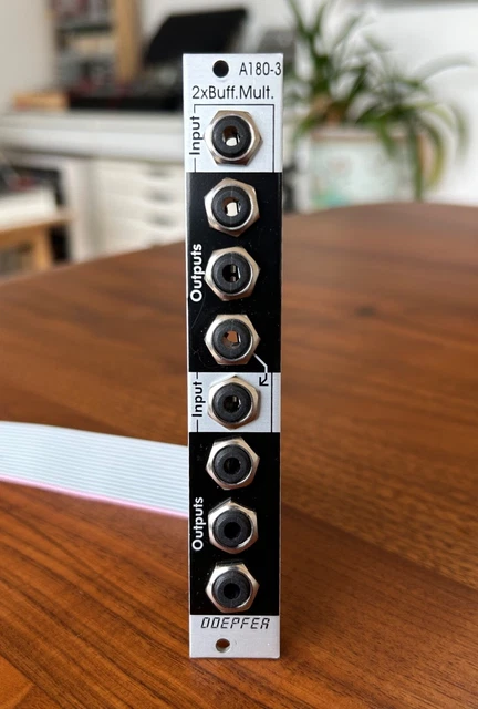 DOEPFER A-180-3 BUFFERED Mult for Eurorack Modular Synthesiser £30.00 ...