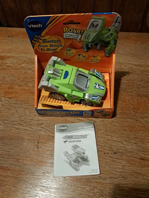 VTECH SWITCH & Go Dinos Lex the T-Rex - Green £6.60 - PicClick UK