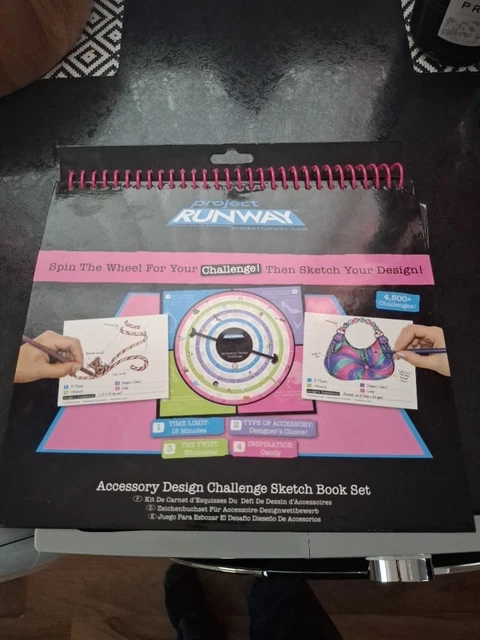 PROJECT RUNWAY Accessory Design Challenge Sketch book set £3.26 ...