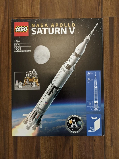 LEGO 92176 IDEAS - NASA Apollo Saturn V ( 21309 re-issued) - Brand New ...
