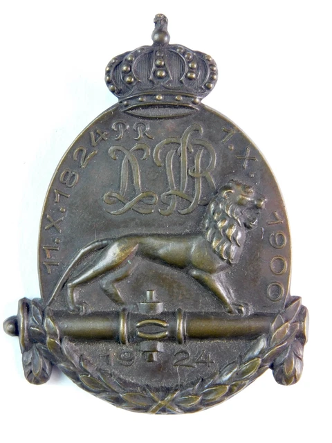 GERMAN GERMANY POST WW1 Bavarian Artillery Regiment Commemorative Badge ...