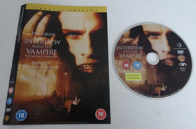 INTERVIEW WITH THE Vampire (DVD, 2002) NO CASE £2.50 - PicClick UK