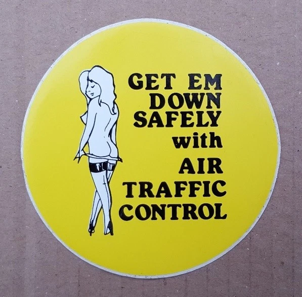 VERY RARE VINTAGE Original Air Traffic Control 'Get em Down Safely ...