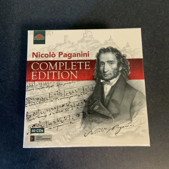 PAGANINI,NICOLO - NICOLO PAGANINI - BOX NEW CD Sealed Rare $102.00 ...