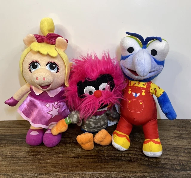 DISNEY STORE MUPPET Babies 9" Plush Set Miss Piggy Animal Gonzo $29.99 ...