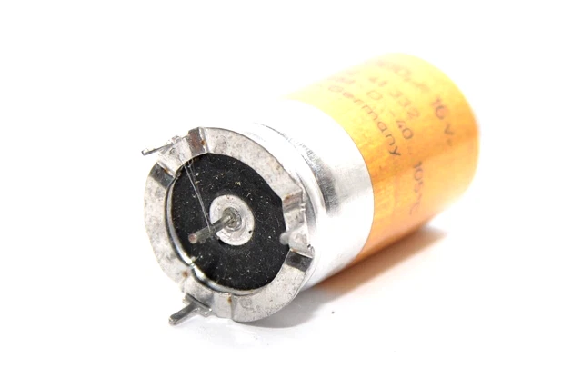 ROEDERSTEIN ROE TYPE EGM-D Elko Capacitor, 10000 μF / 16V, Golden ...