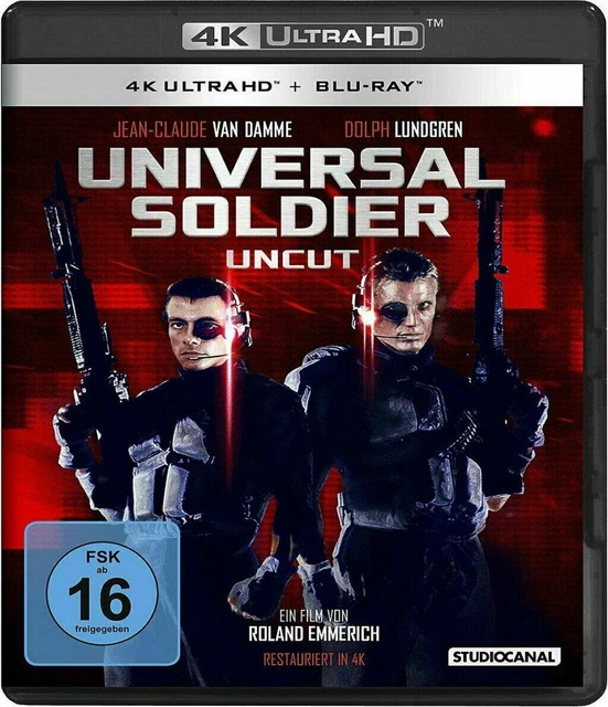 UNIVERSAL SOLDIER (4K Ultra HD +Blu-ray) UNCUT deutsche Version £20.70 - PicClick UK